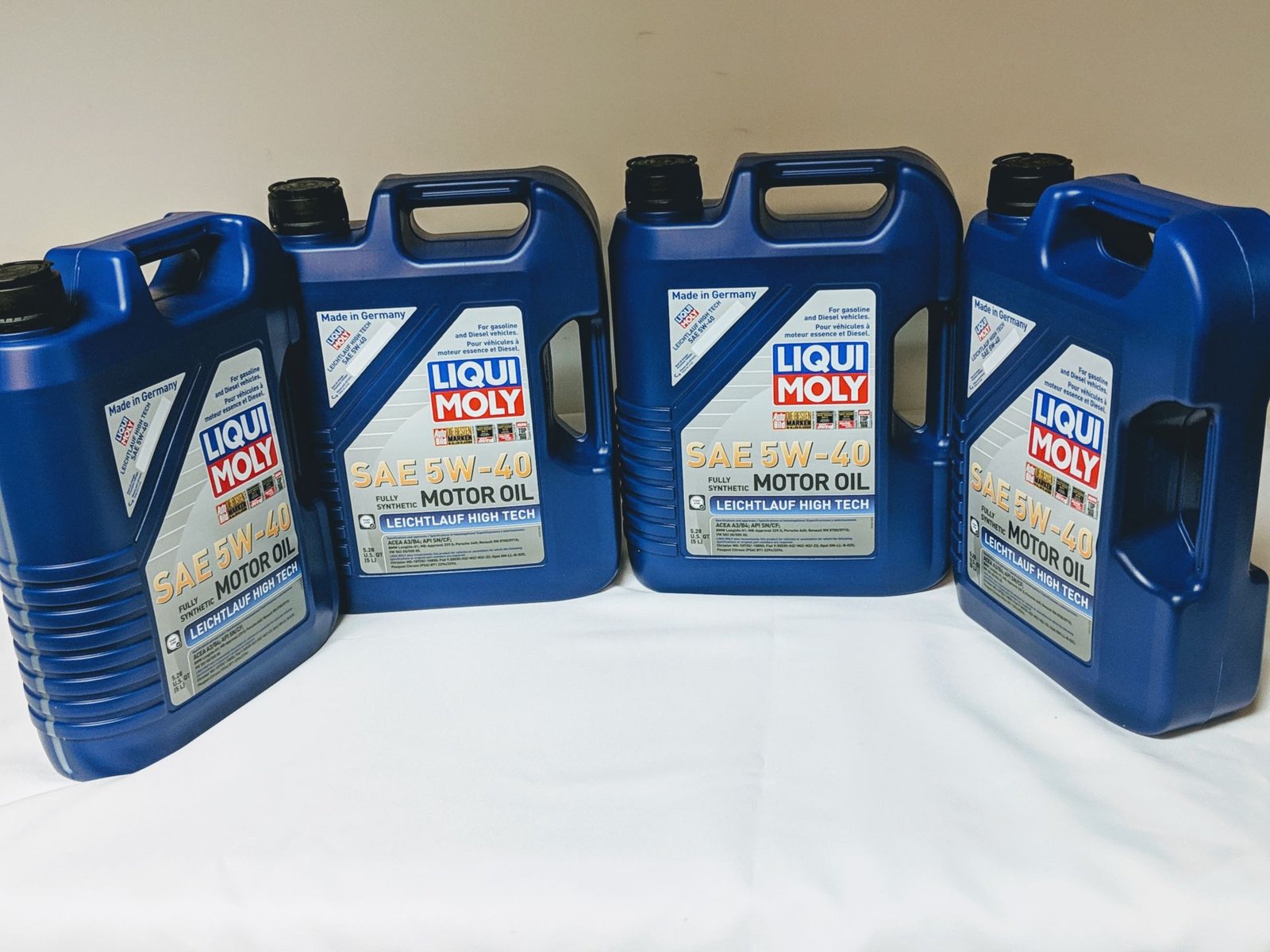 LIQUI MOLY 5W40 LEICHTLAUF HIGH TECH (5L) 4 PACK - Get Your Parts - OEM ...